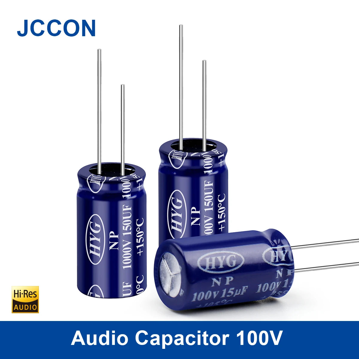 100V Non-Polar Audio Capacitor 1.5µF-100µF for HiFi Frequency Divider ...
