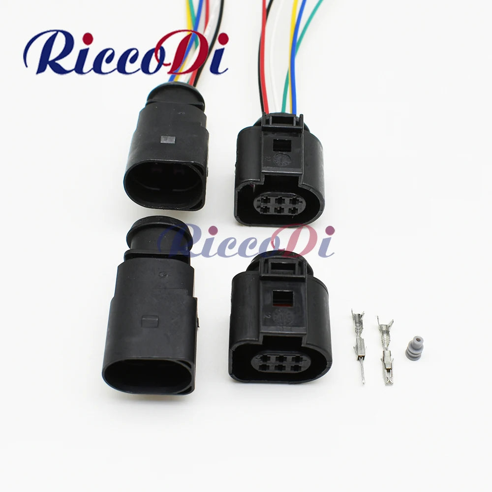 3B0973813 1J0973713 6-Pin 1.5mm Automotive Waterproof Temperature Sens ...