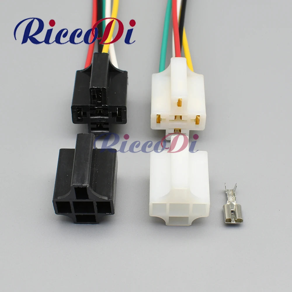 5 Way 6.3 Series Automotive Instrument Relay Socket Large Current Conn ...