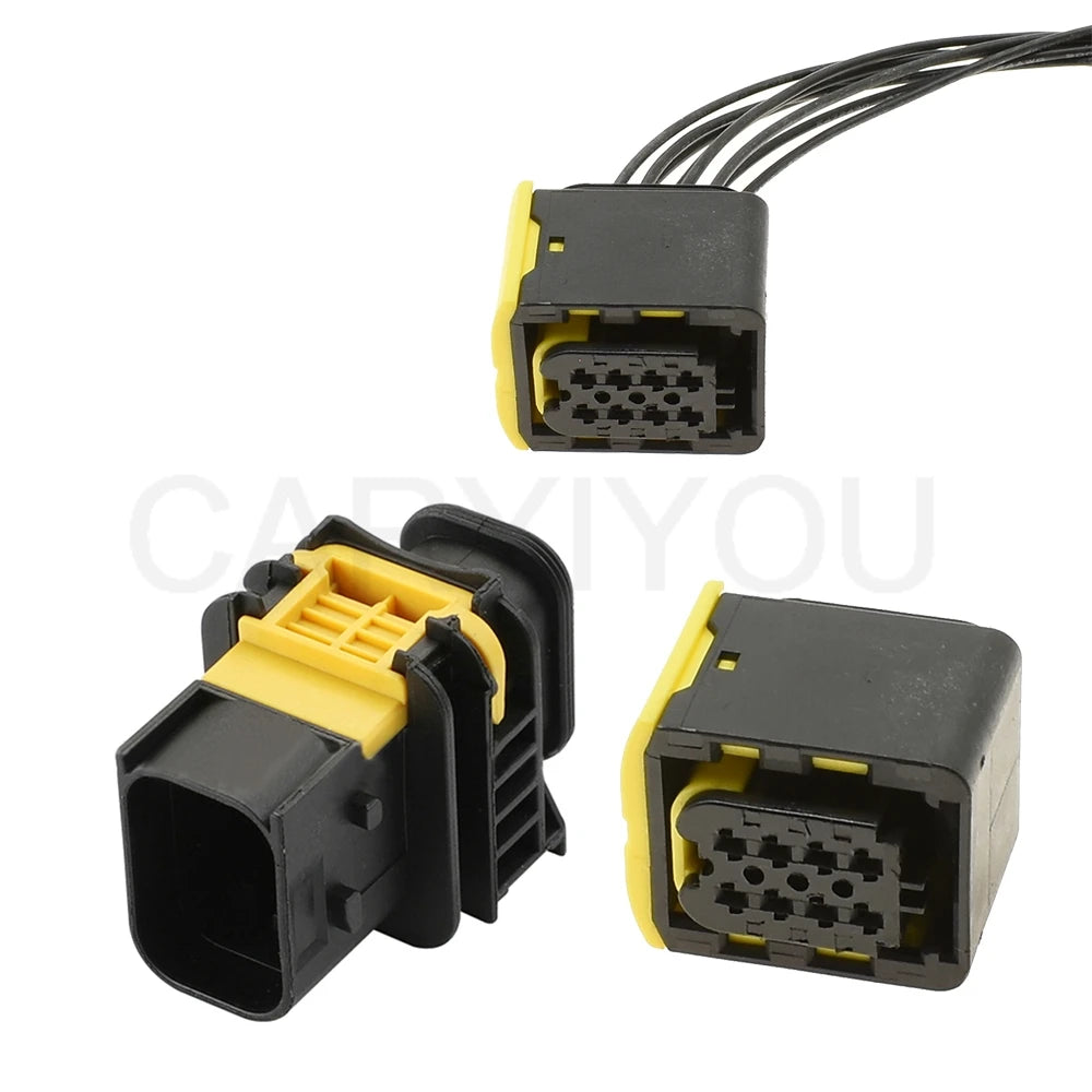 8 Pin 0-1418438-1 HDSCS Series Electric Plug Auto Waterproof Wiring Ca ...