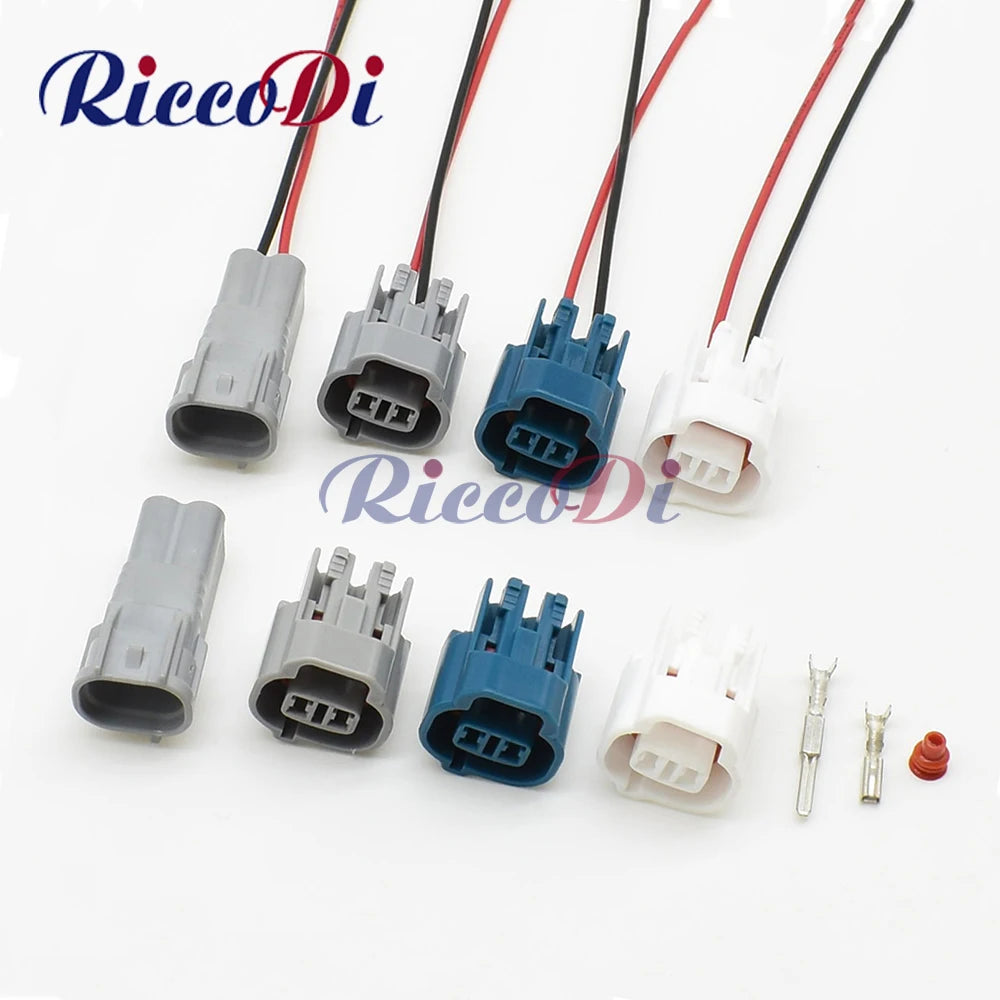 6189-0031 2 Pin Automotive Connector Male Female Fog Light Lamp Socket ...