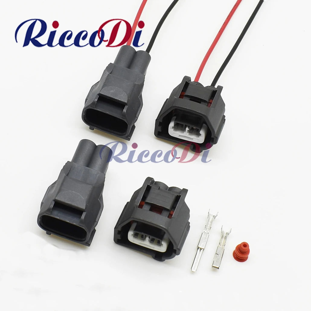 2 Pin Male Female Crank Sensor Waterproof Wire Connector 7282-7023-10 ...