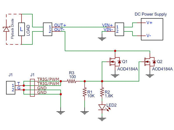High-Power Dual MOSFET Switch Module – Keszoox