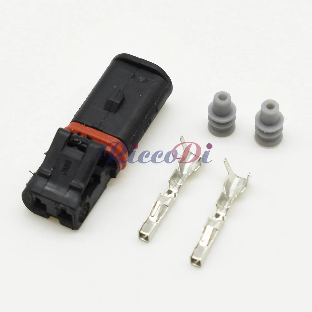 2 Pin Automotive Connector Turn Signal Door Handle Plug Wire Harness D ...