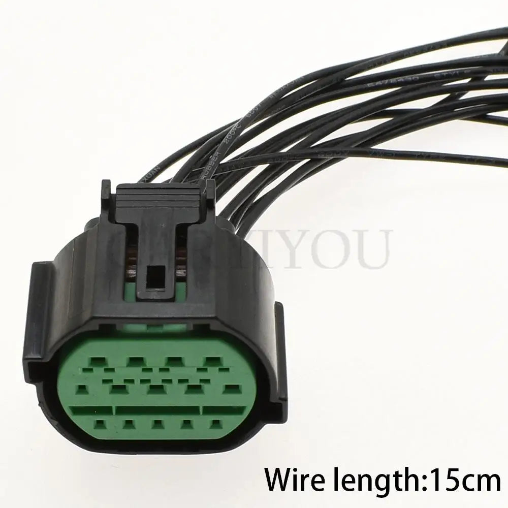 14 Pin Auto Headlight Waterproof Cable Socket Car Lamp Light Wiring Co ...