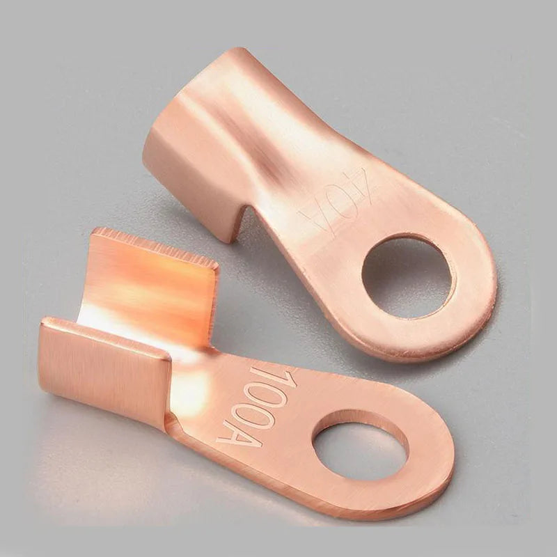OT Copper Terminal 60A–200A Cable Connector Open Crimp Lug Terminal Bl ...