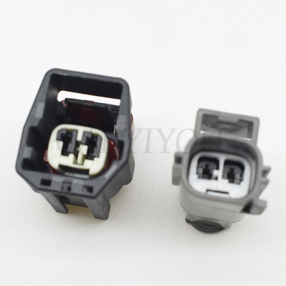 Female Automotive Electrical Connector with Terminal 2 Hole Wiring Soc ...