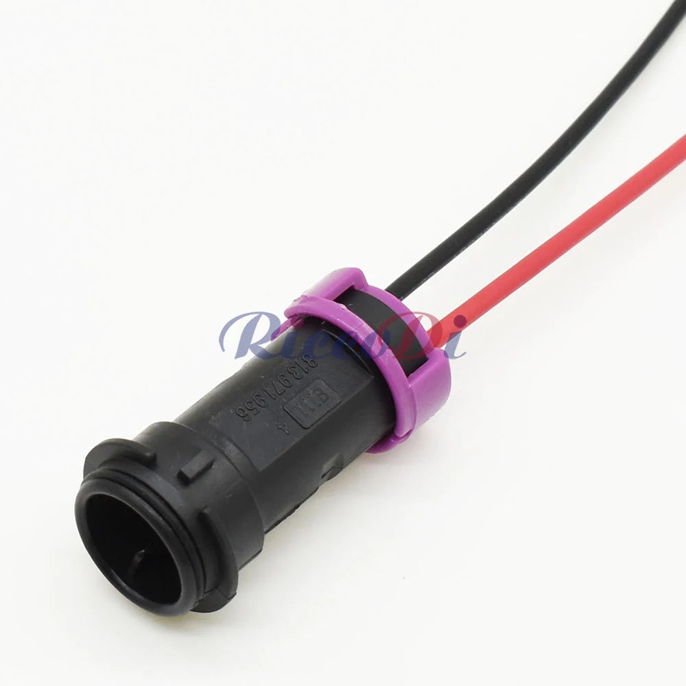 2 Pin Male Female Circular Waterproof Fog Lamp Connector Plug for Car ...