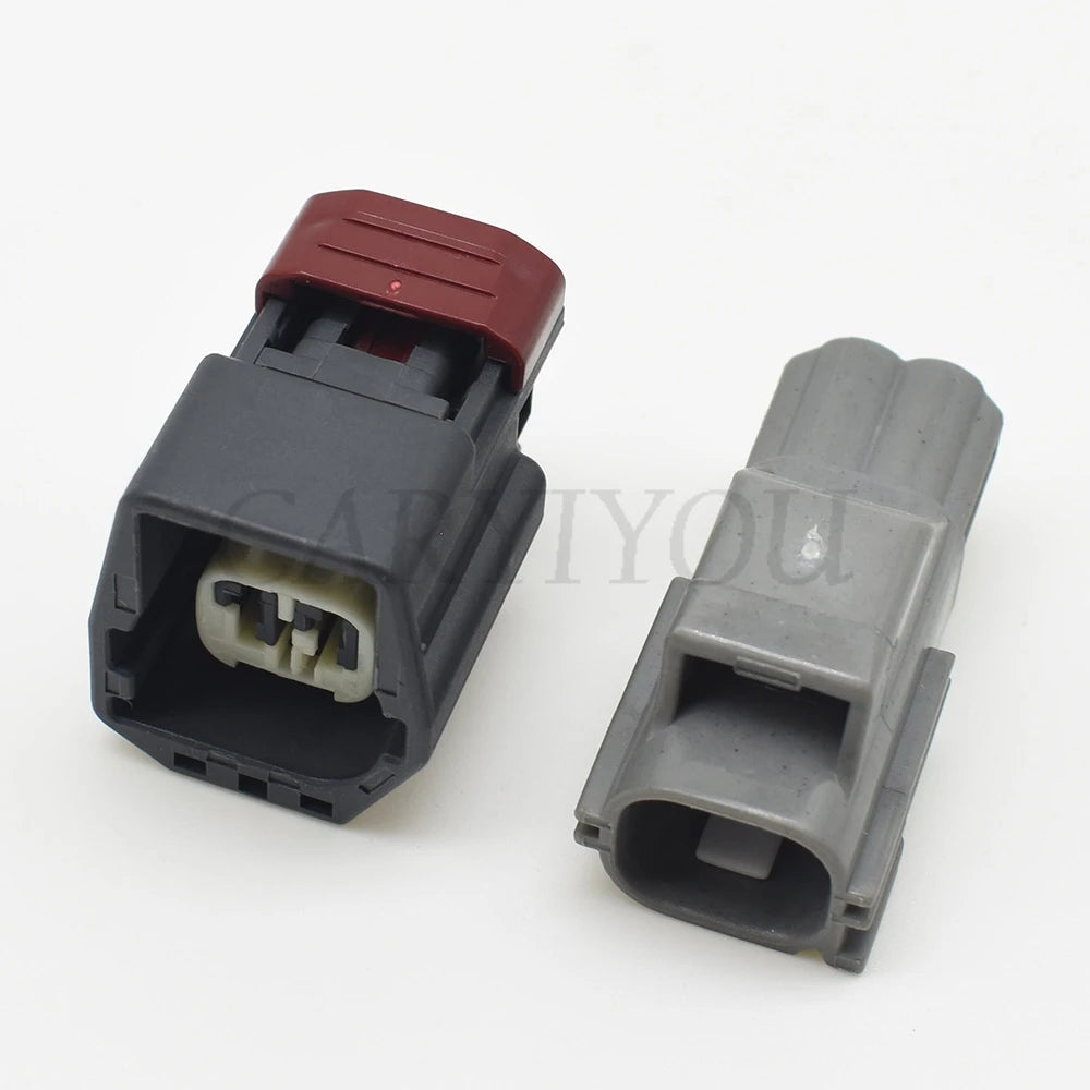 Female Automotive Electrical Connector with Terminal 2 Hole Wiring Soc ...