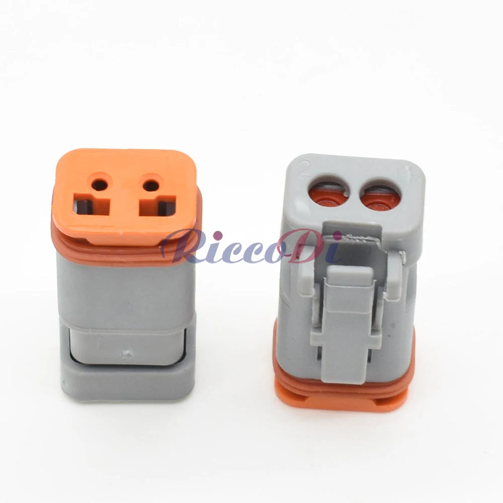 2 Hole Automotive Car Plug Female Socket Connector with Terminals Comp ...
