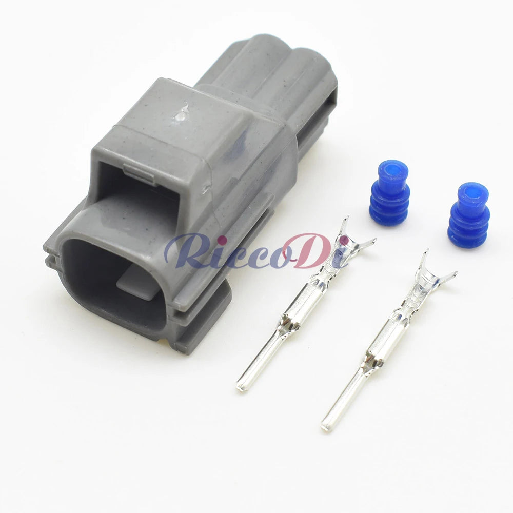Female Automotive Electrical Connector with Terminal 2 Hole Wiring Soc ...