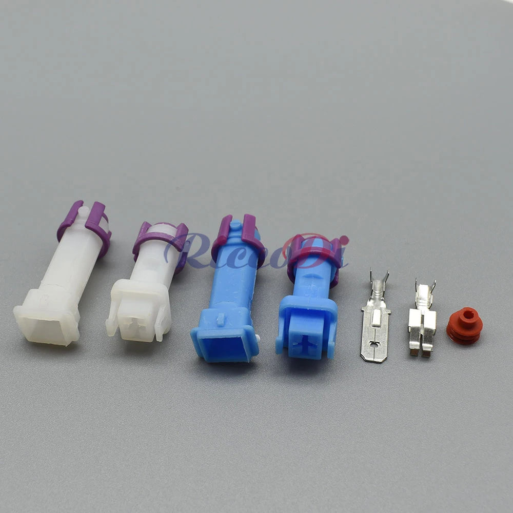 Circular Automotive Air Conditioning Cable Plug Connector Socket Compa ...