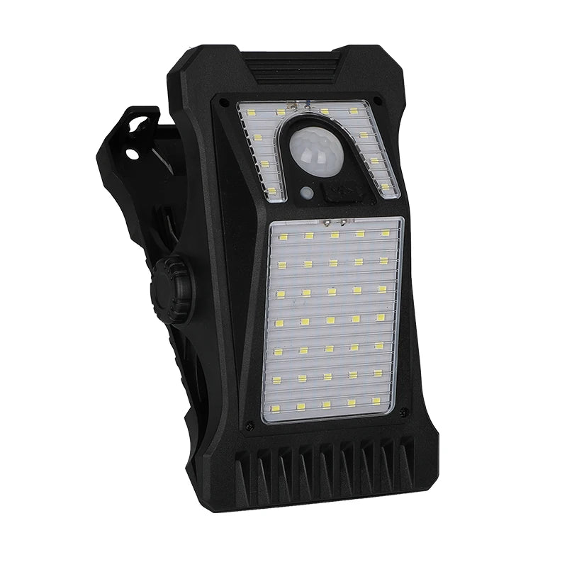 LED Solar Garden Lights Outdoor Solar Clip Light Rechargeable Motion S ...