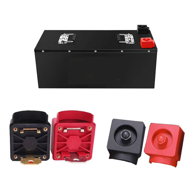 M8 Red Black High Current Power Connection Terminal 180A–350A for Lith ...
