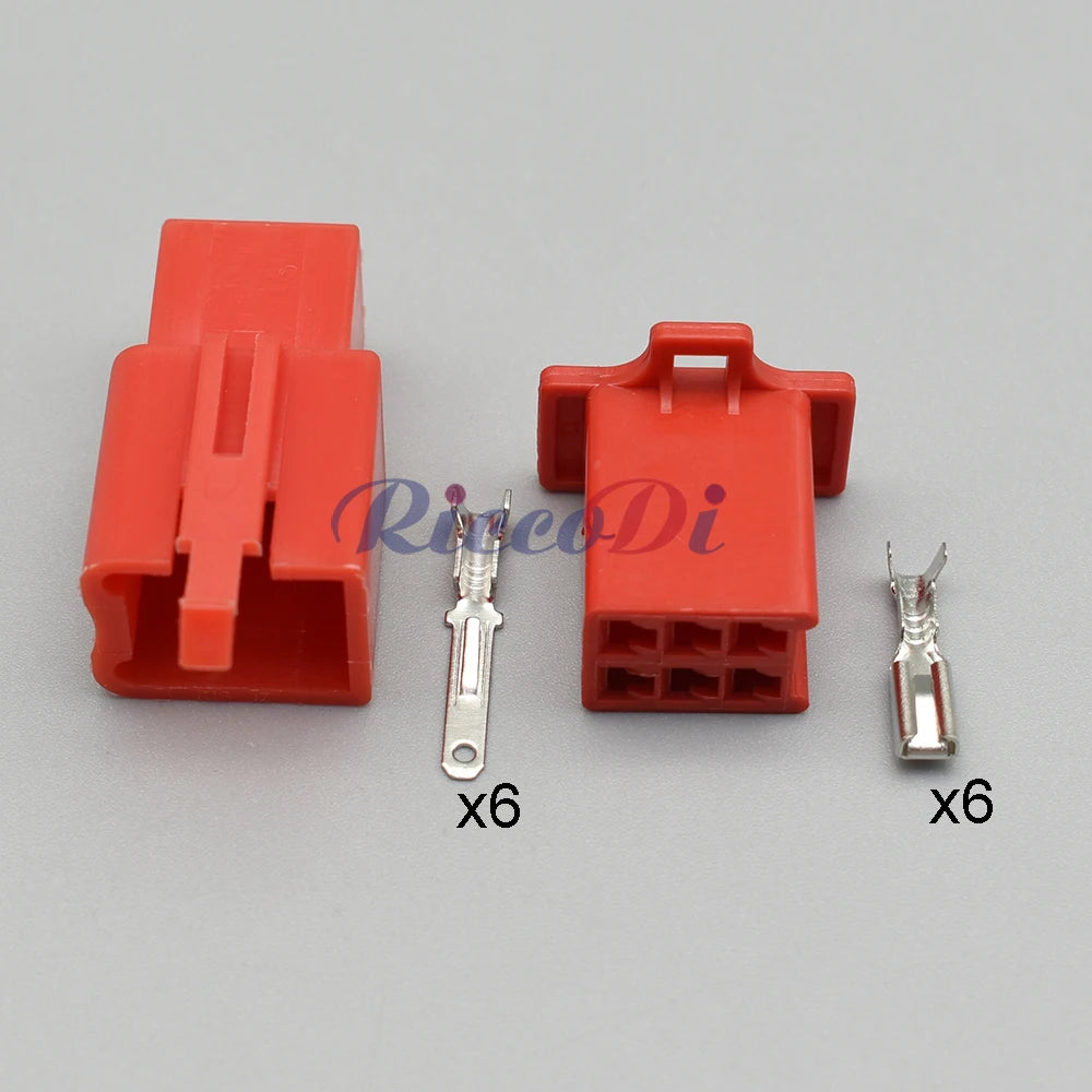 MTW 6030-6991 6040-6111 6-Pin Automotive Female Male Connector Motorcy ...