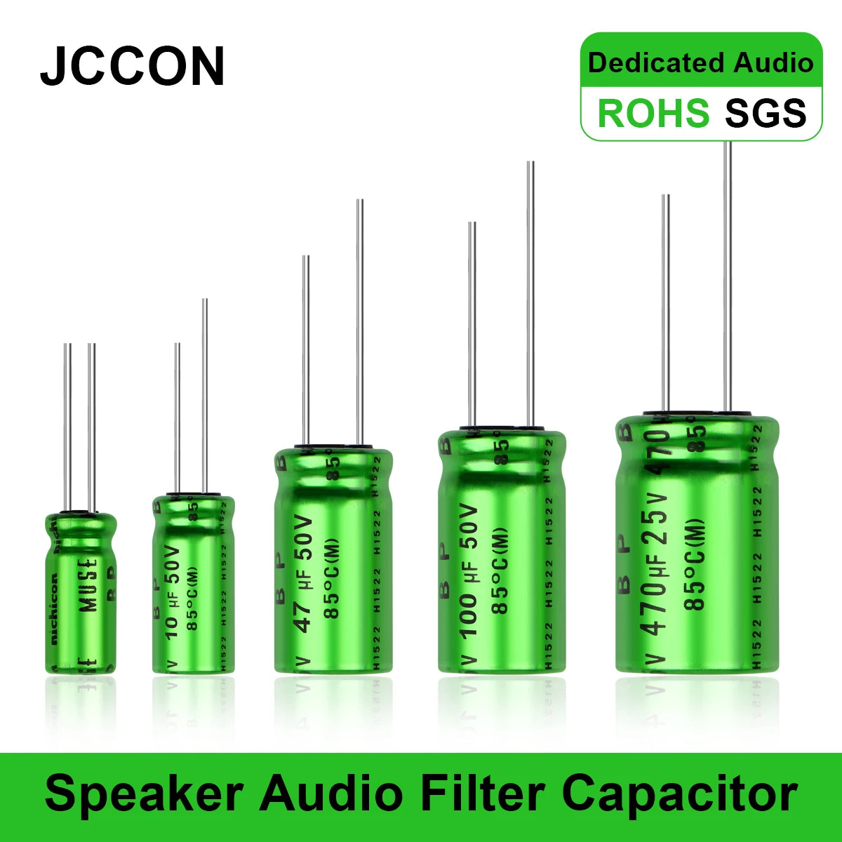 MUSE ES/BP Coupling Audio Filter Capacitor 10µF-100µF for HiFi Speaker ...