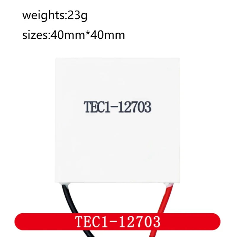 Thermoelectric Cooler Peltier Module TEC1-12703 to TEC1-12715 40×40mm ...