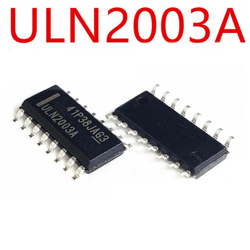 ULN2003A SOP-16 Darlington Transistor Array IC | SMD Relay and Stepper ...